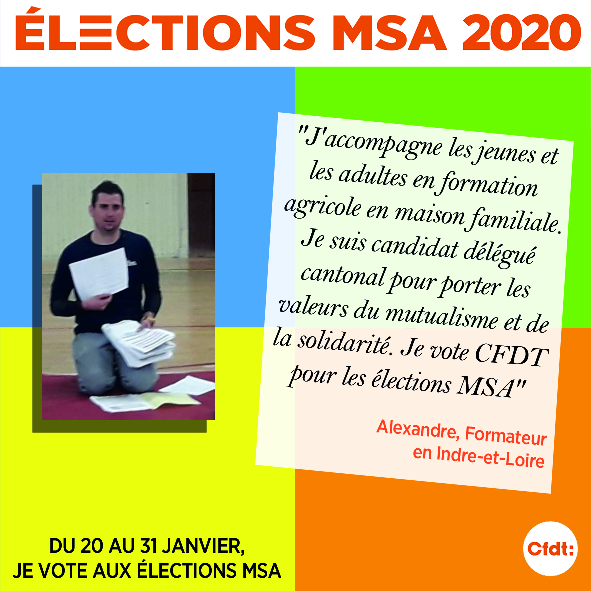 7 Temoignage MSA Alexandre formateur indre et loire - Elections de la ...